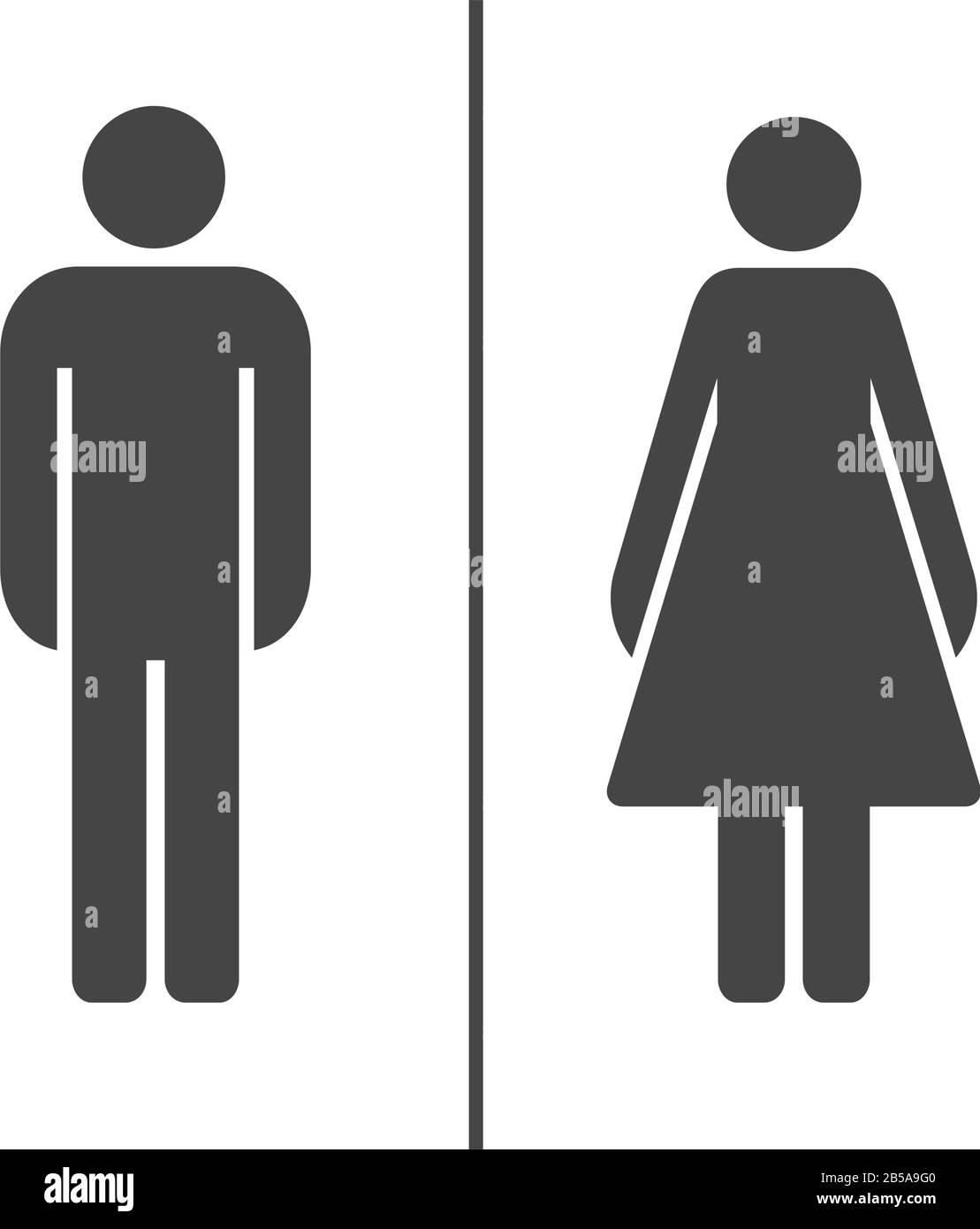 Wc Vector Vectors Immagini e Fotos Stock - Alamy