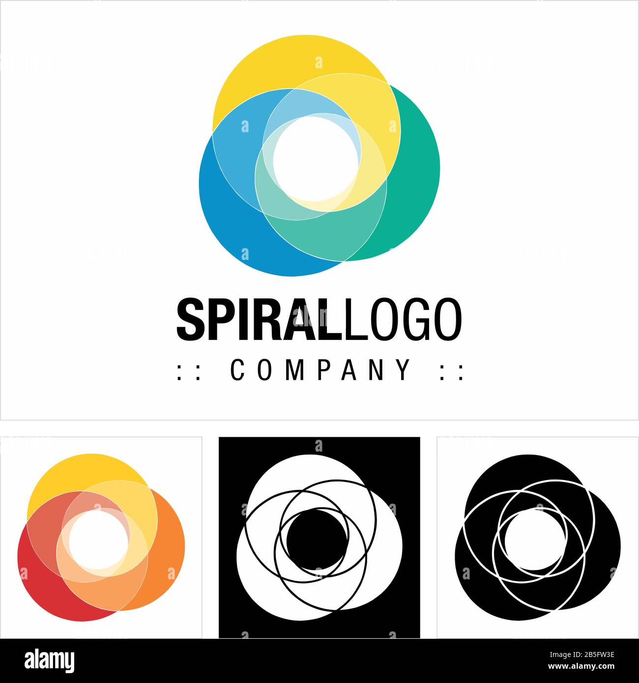 Logo del cerchio concentrico immagini e fotografie stock ad alta ...