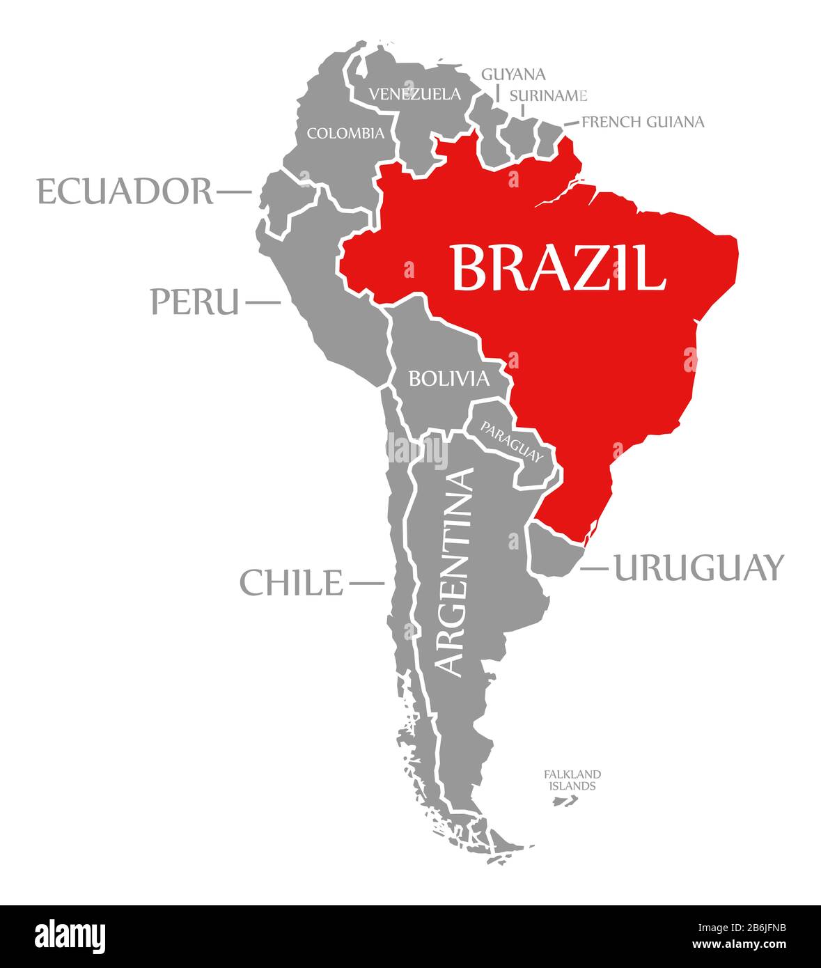 Mappa della provincia del brasile immagini e fotografie stock ad alta ...