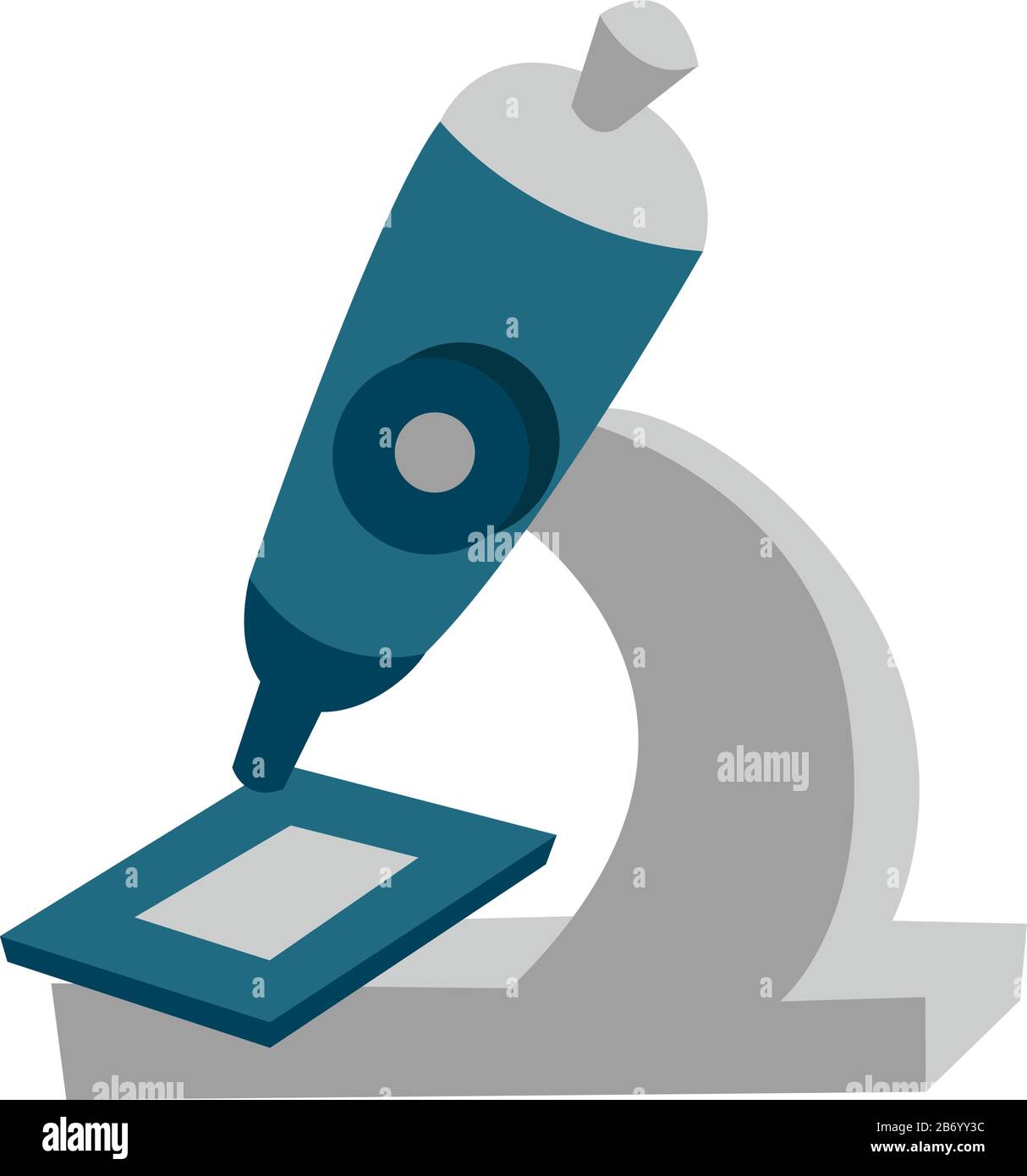 Analisi microscopio Immagini Vettoriali Stock - Alamy