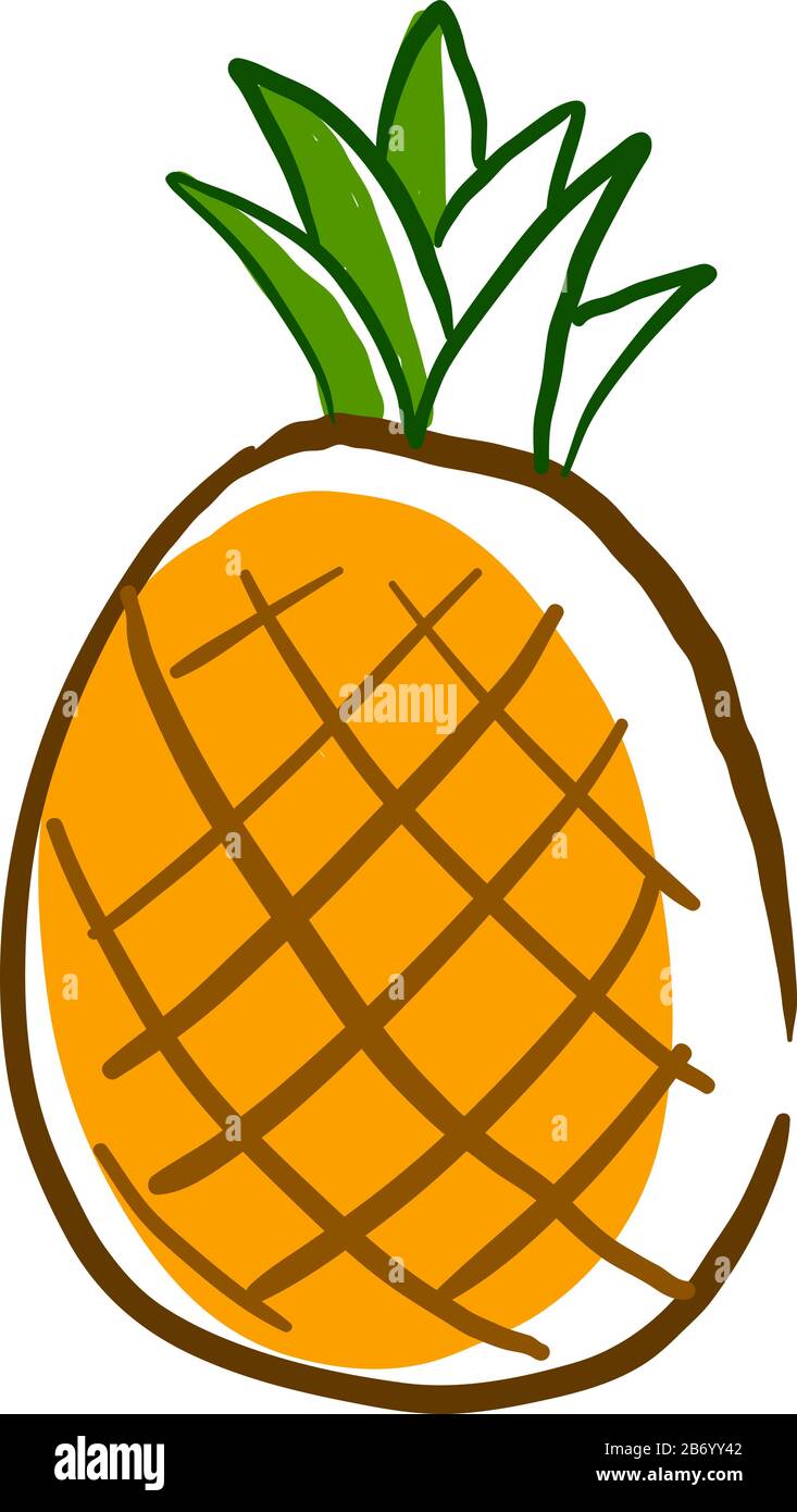 Disegno di ananas immagini e fotografie stock ad alta risoluzione - Alamy