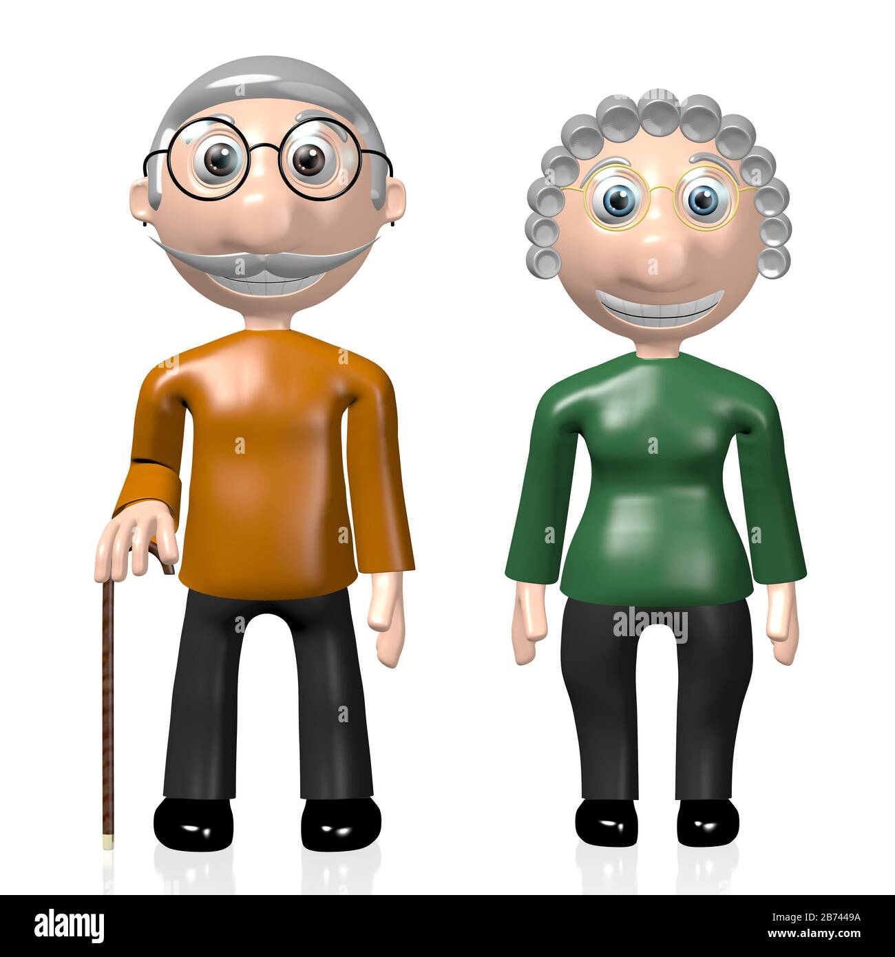 Nonna e nonno Immagini senza sfondo e Foto Stock ritagliate - Alamy