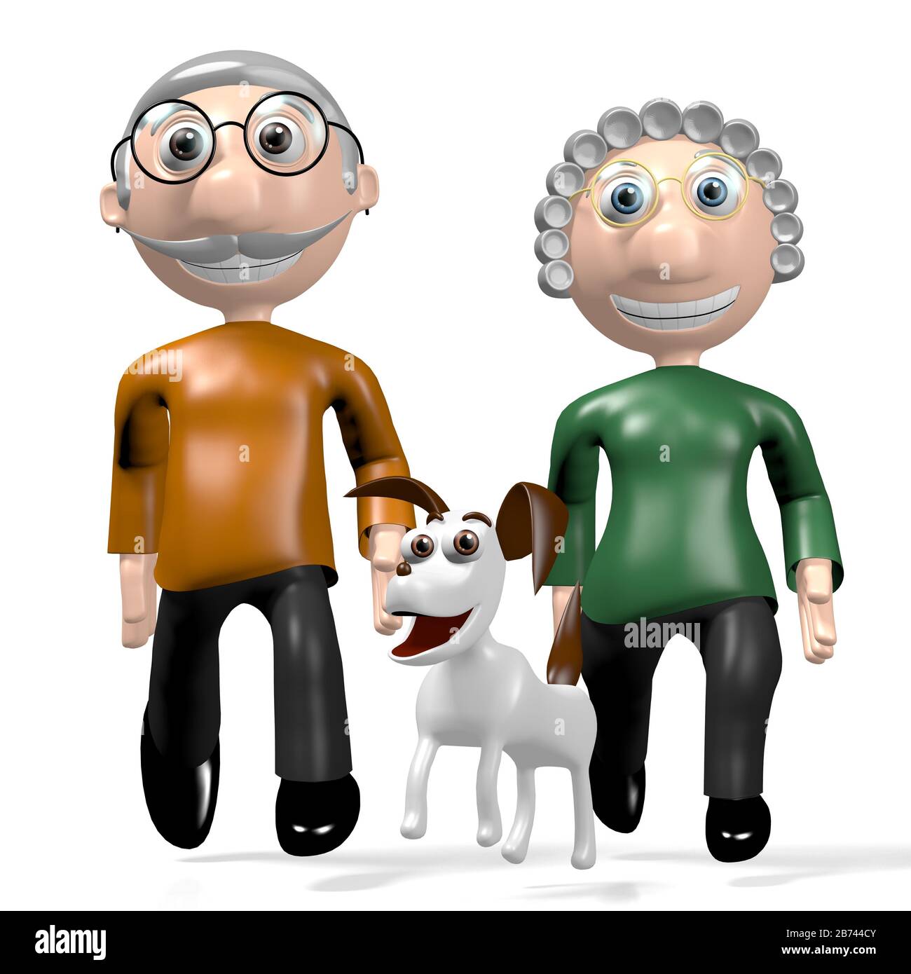 Senior cane cartoon illustration Immagini senza sfondo e Foto Stock ...