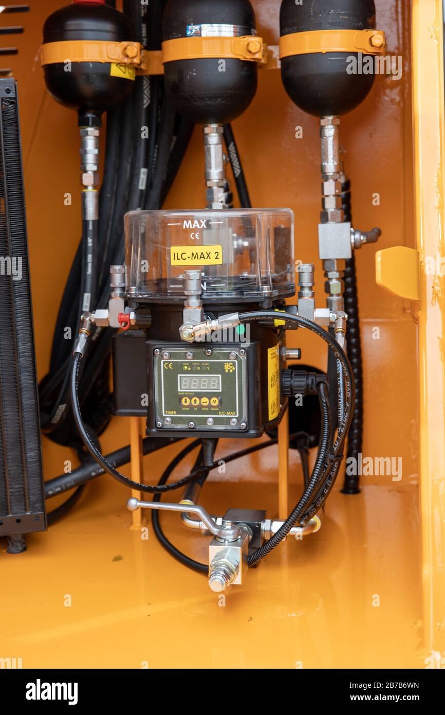 Camion della pompa del cemento immagini e fotografie stock ad alta ...