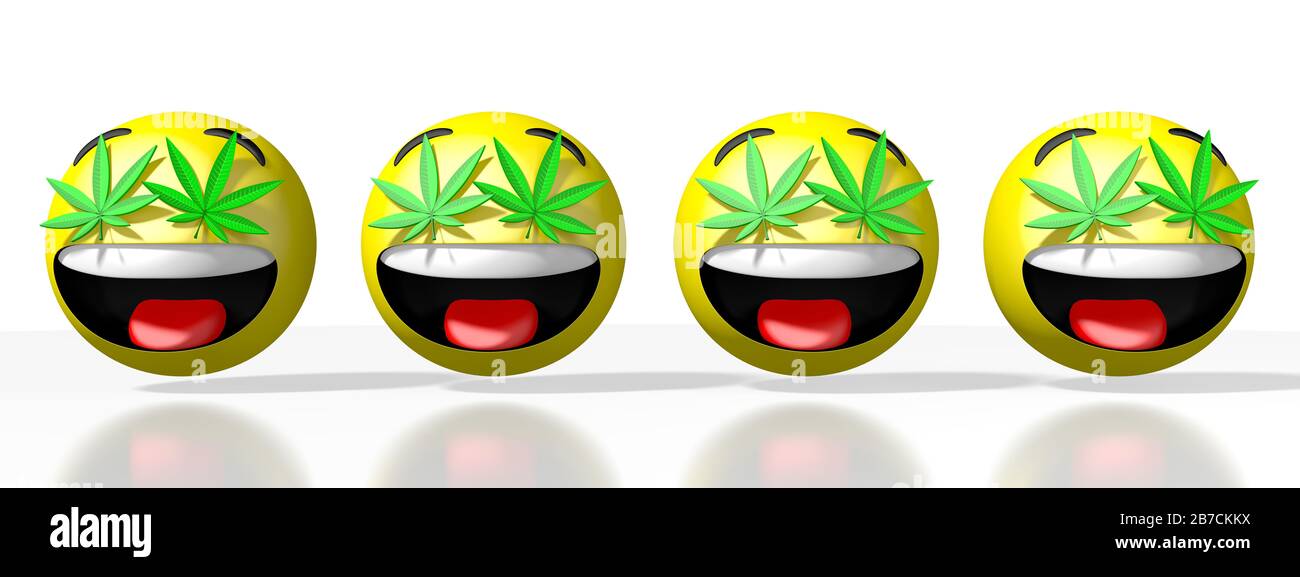 Emoji cannabis immagini e fotografie stock ad alta risoluzione - Alamy
