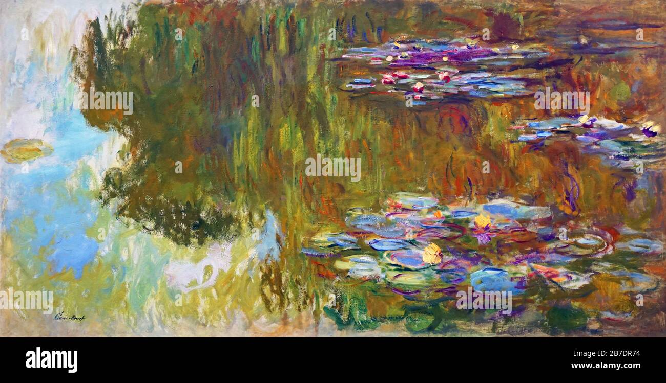 Lo stagno delle ninfee 1917 1919 claude monet immagini e fotografie ...