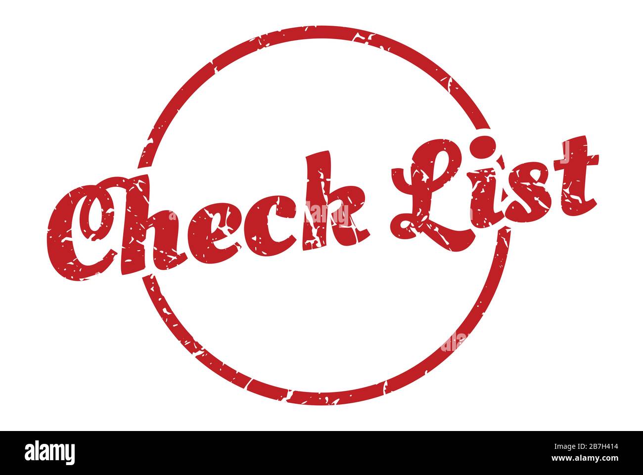 check list sign. check list round vintage grunge stamp. check list ...