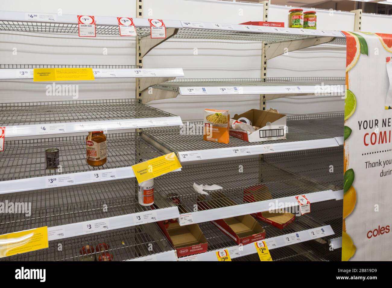 Scaffali di carta igienica vuoti immagini e fotografie stock ad alta ...