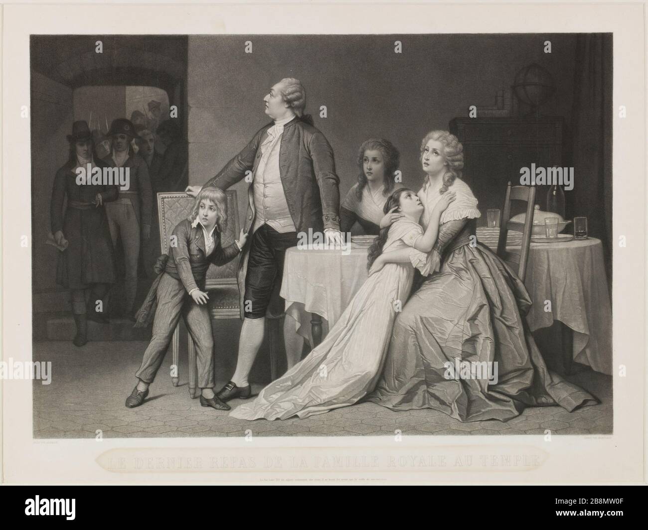 L'ultimo pasto della famiglia reale nel tempio Jean-Claude Manigaud ...