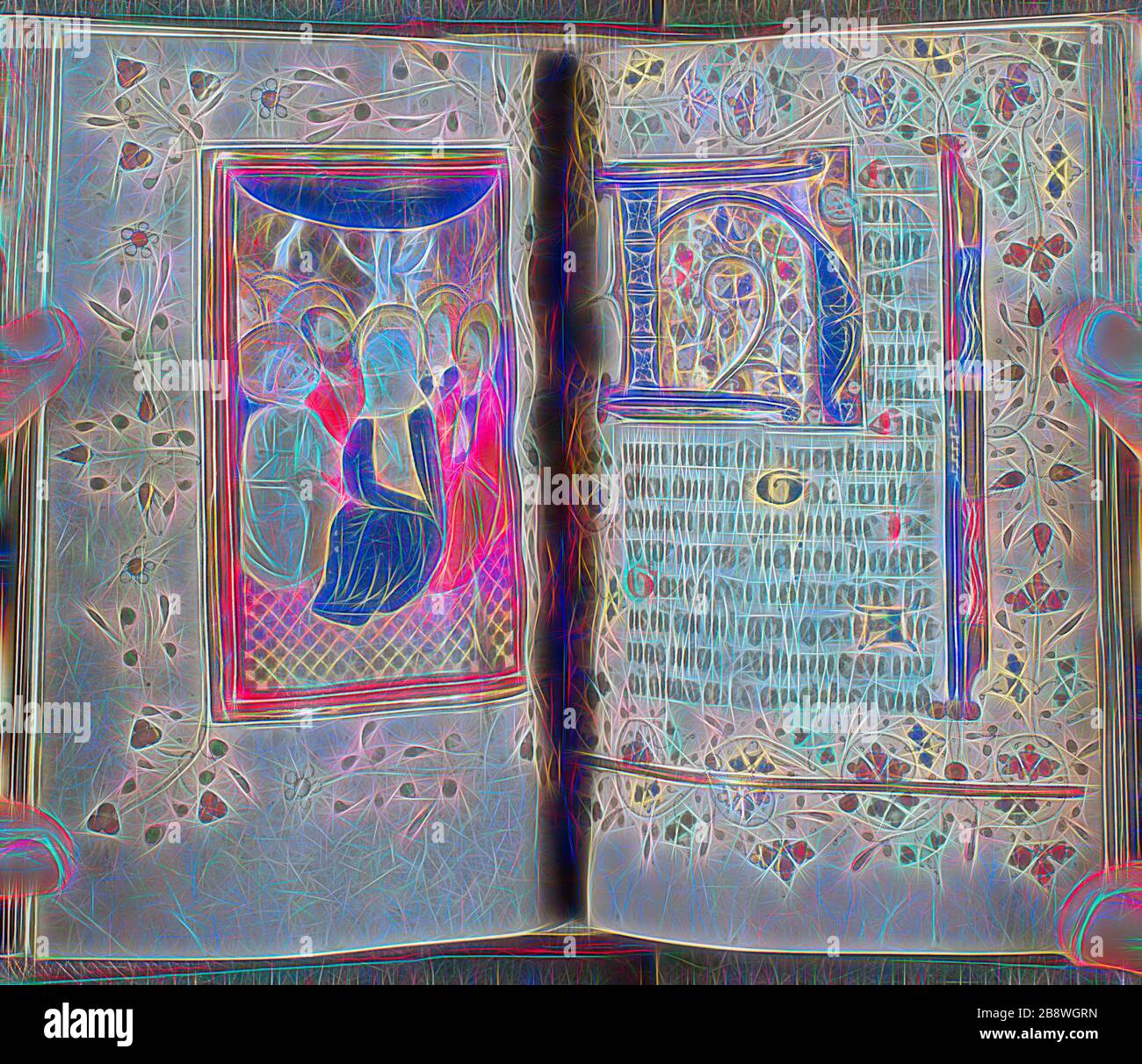 Littera textualis immagini e fotografie stock ad alta risoluzione - Alamy