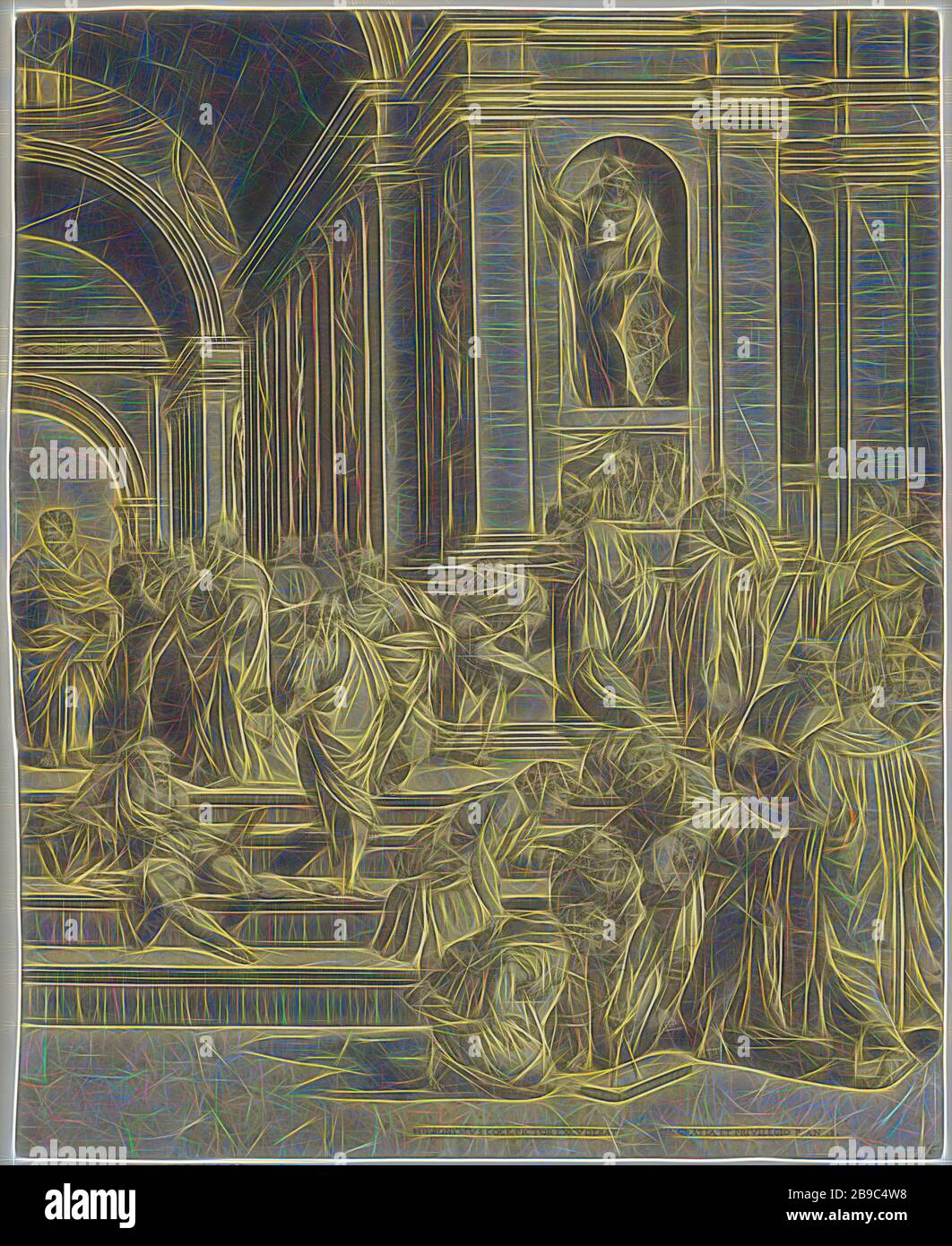 La Scuola di Atene (parte destra), l'affresco "la Scuola di Atene" di ...