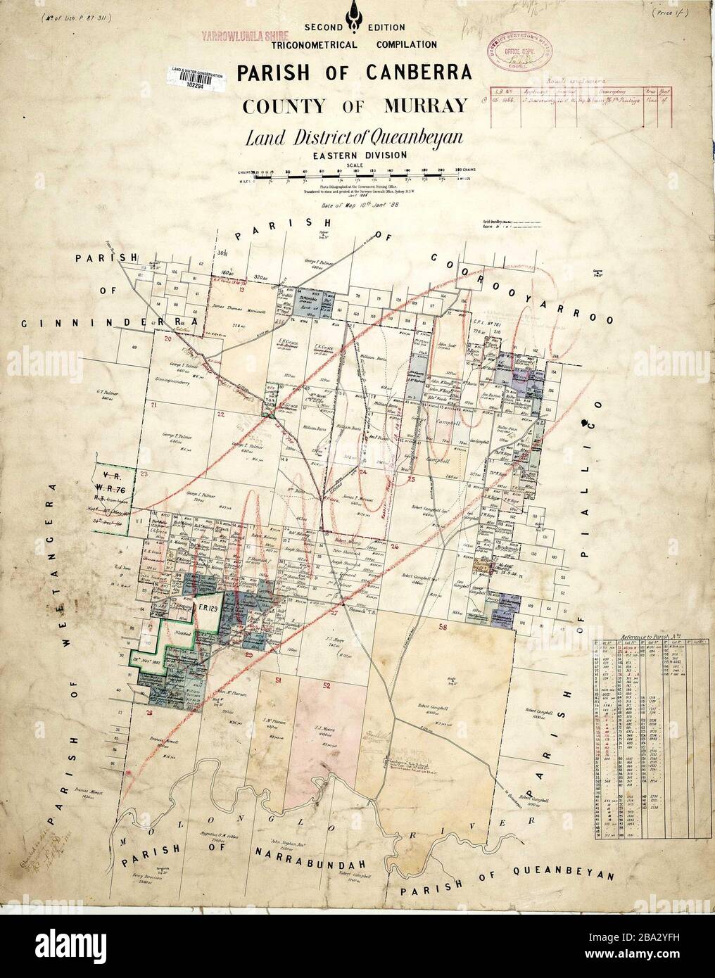 Mappa murray immagini e fotografie stock ad alta risoluzione - Alamy