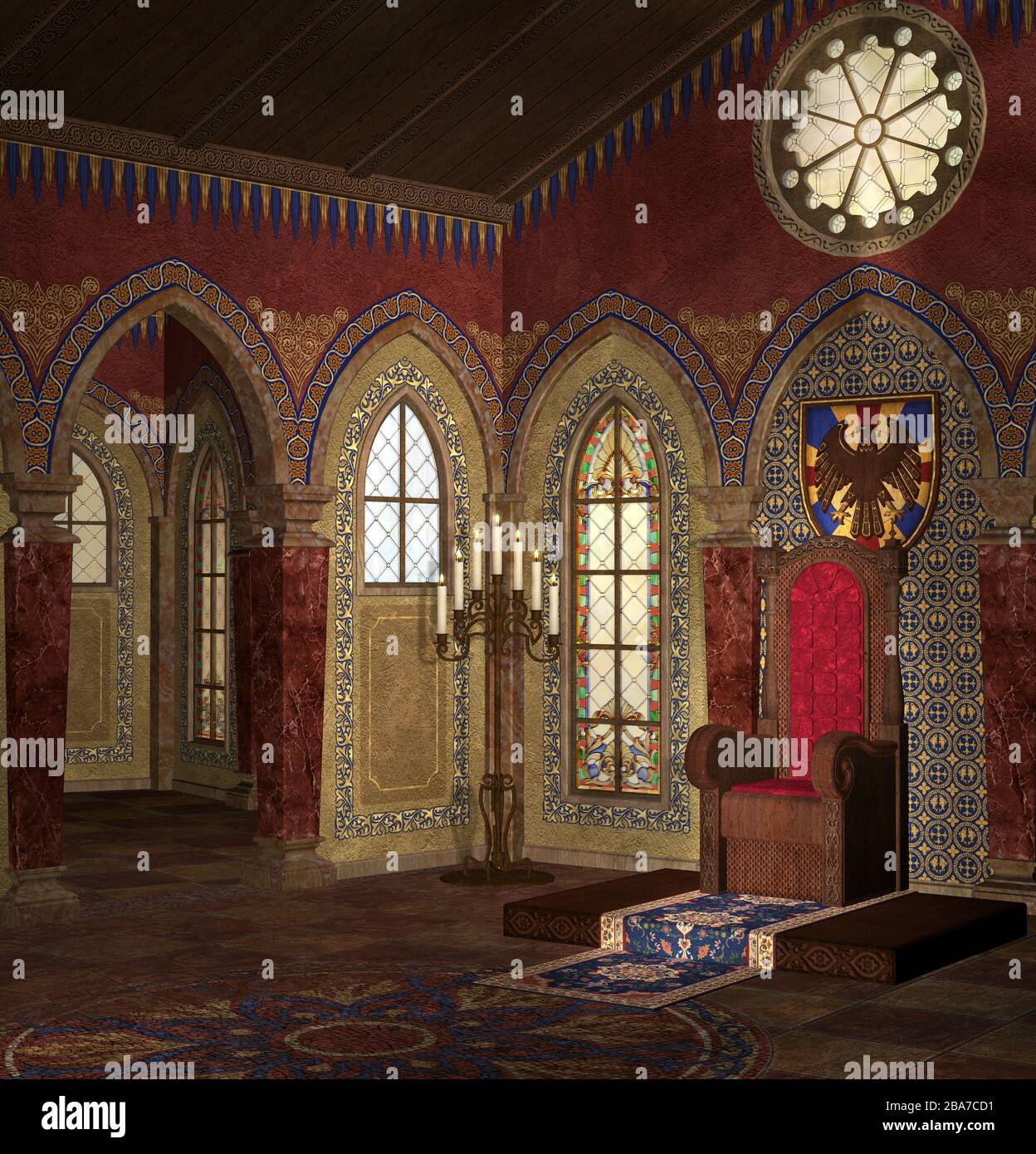 Throne room medieval immagini e fotografie stock ad alta risoluzione ...