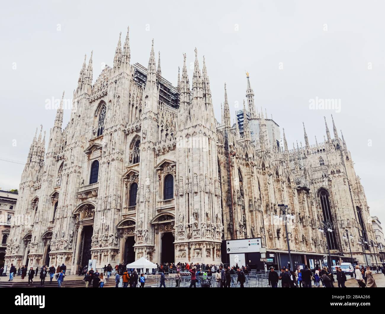 MILANO, ITALIA circa Gennaio 2020: Cattedrale di Milano conosciuta come ...