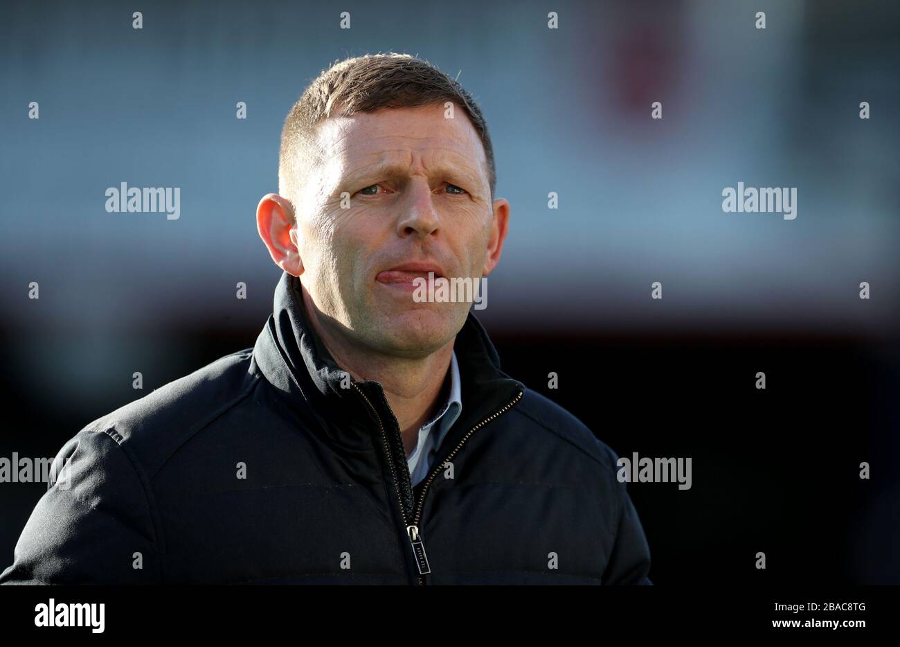 Luton town manager graeme jones immagini e fotografie stock ad alta ...
