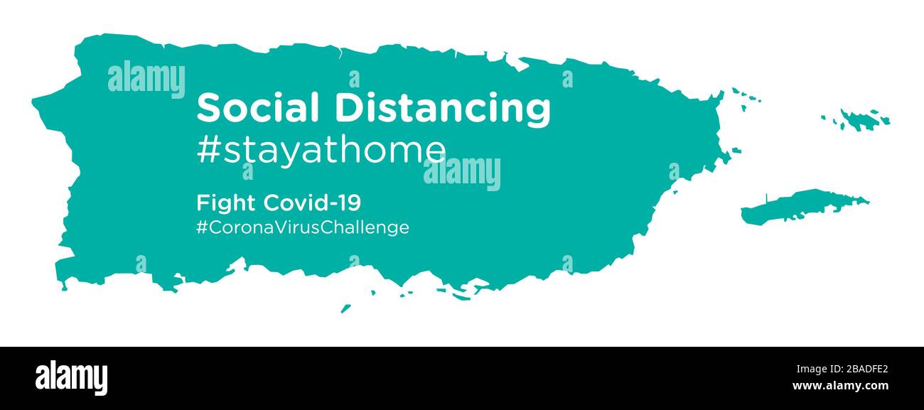 Portorico map immagini e fotografie stock ad alta risoluzione - Alamy