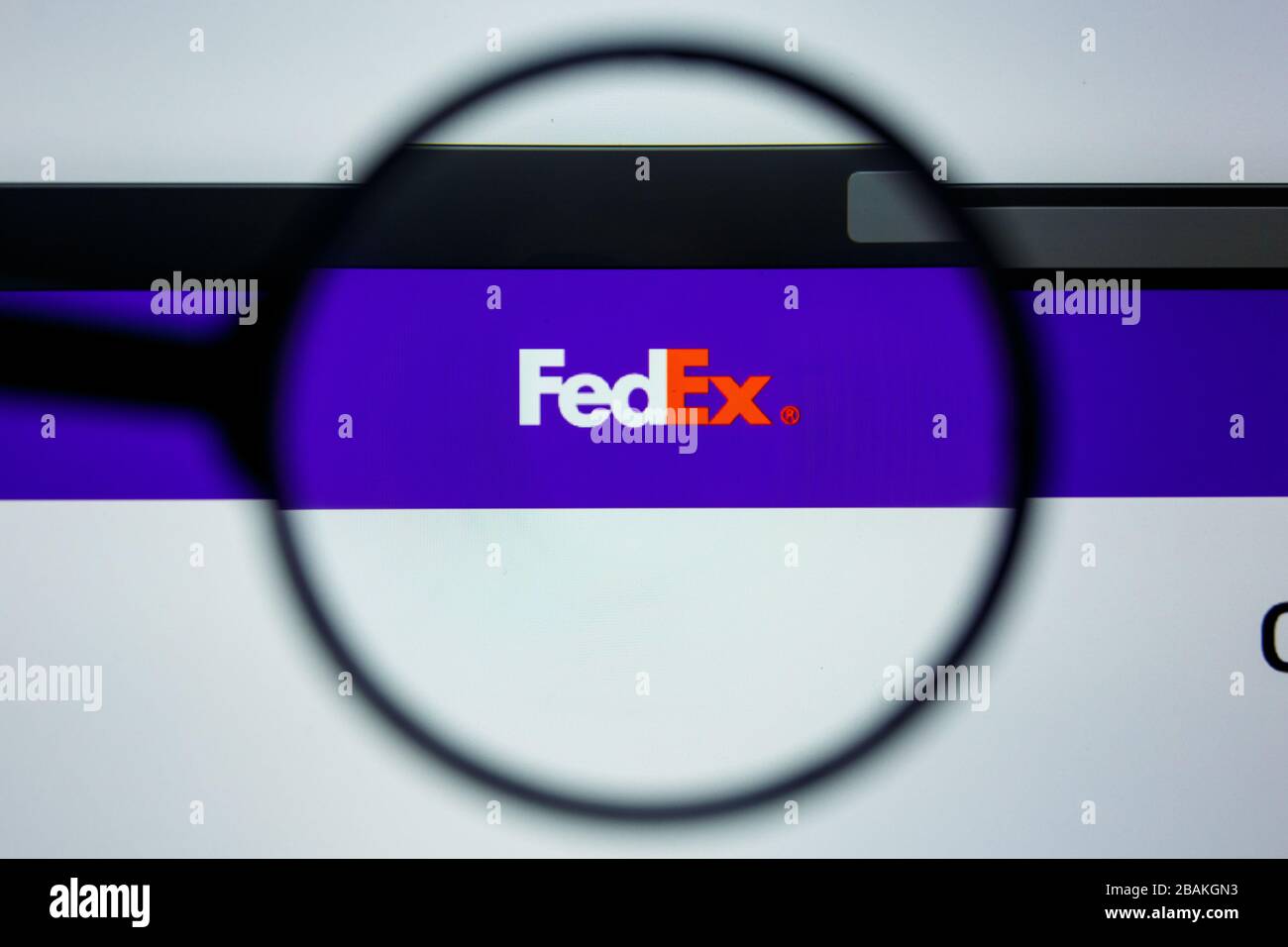Fedex logo immagini e fotografie stock ad alta risoluzione - Alamy