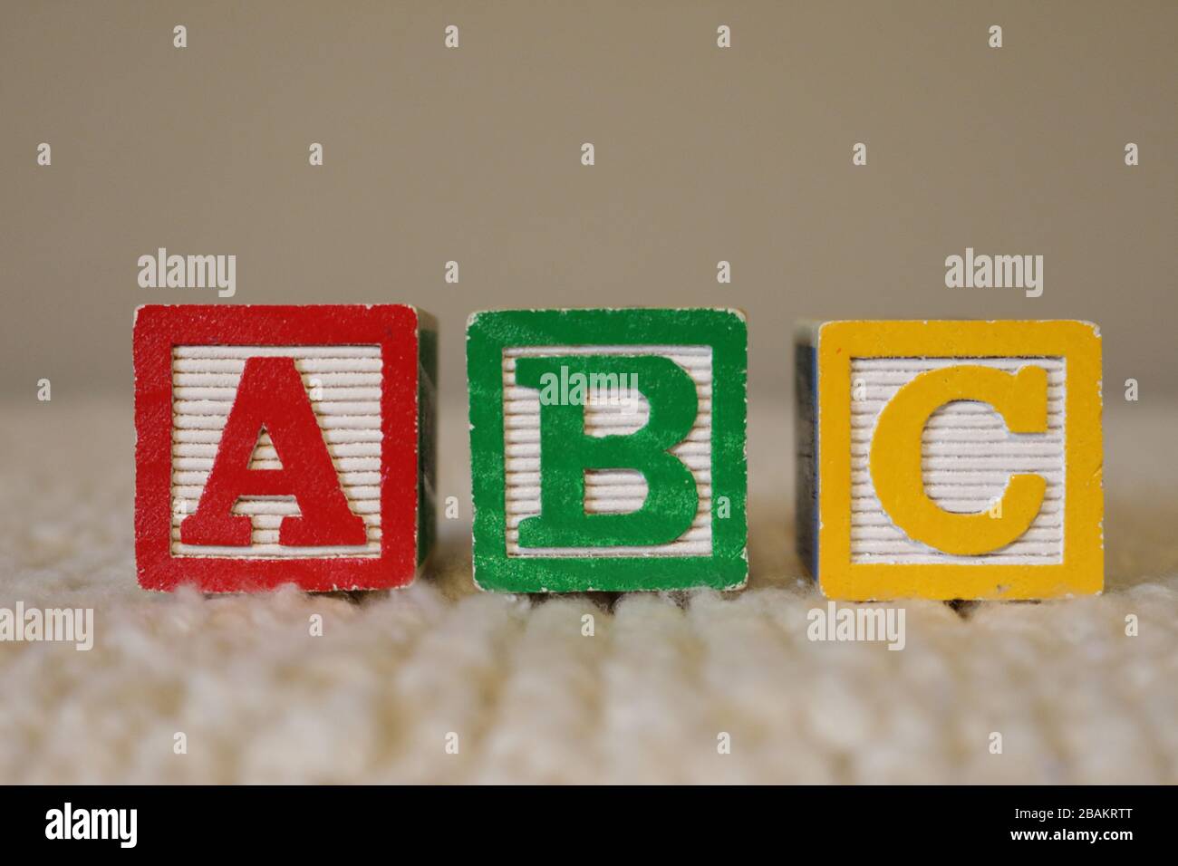 Alfabeto abc immagini e fotografie stock ad alta risoluzione - Alamy