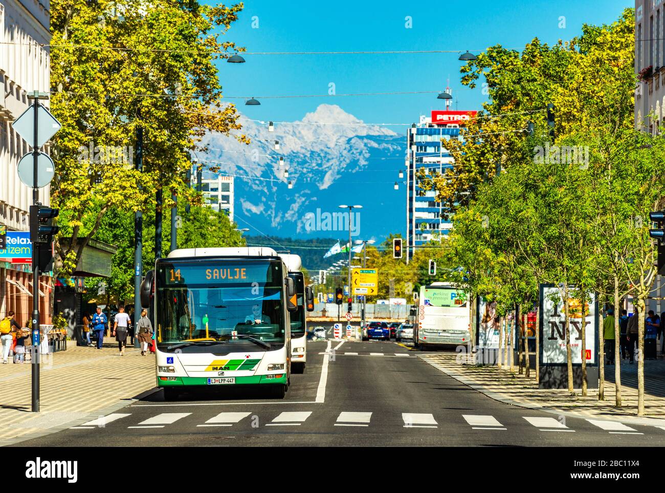 Stazione degli autobus di lubiana immagini e fotografie stock ad alta ...