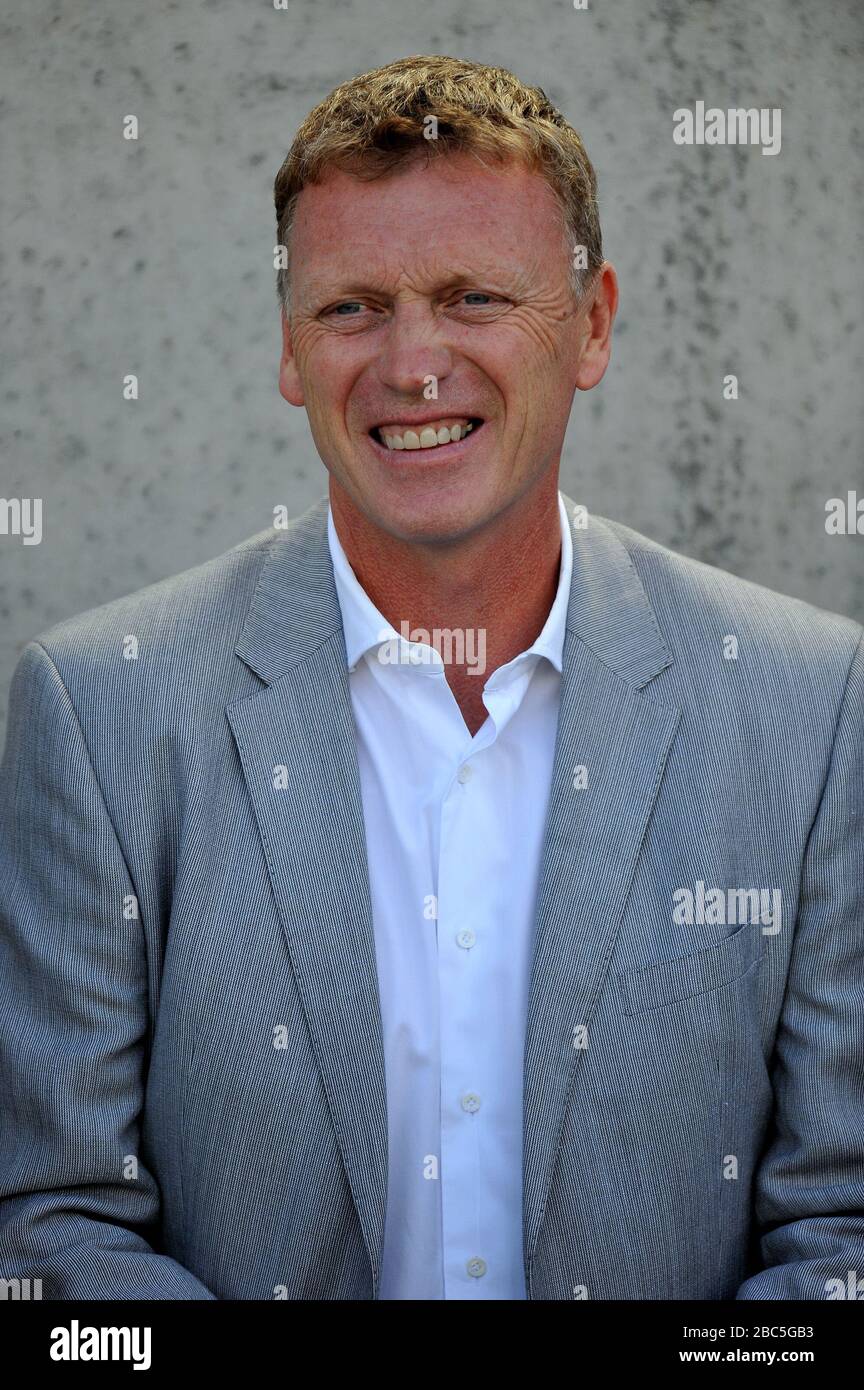Evertons manager david moyes immagini e fotografie stock ad alta ...