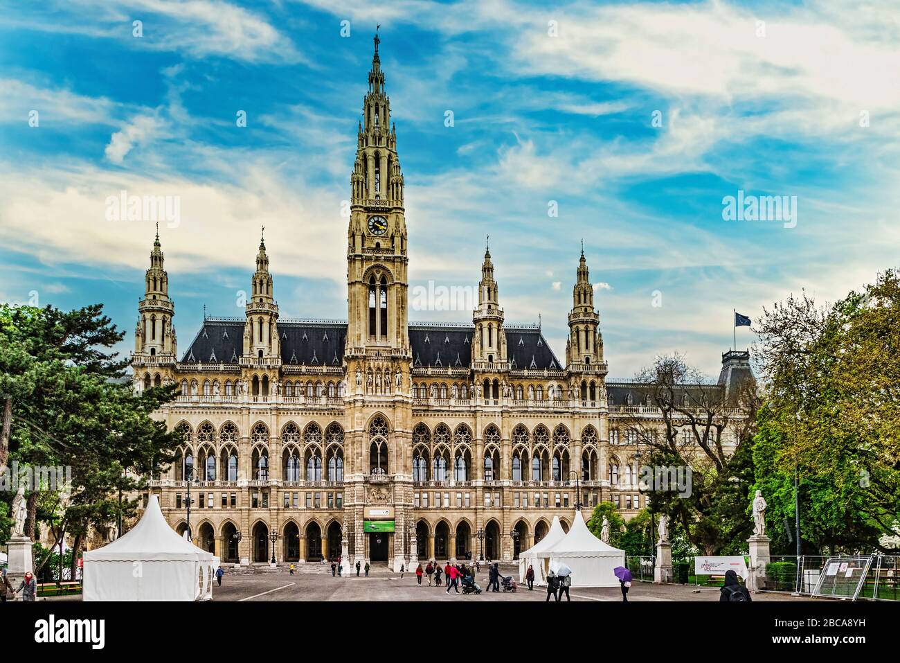Il vecchio municipio di vienna immagini e fotografie stock ad alta ...