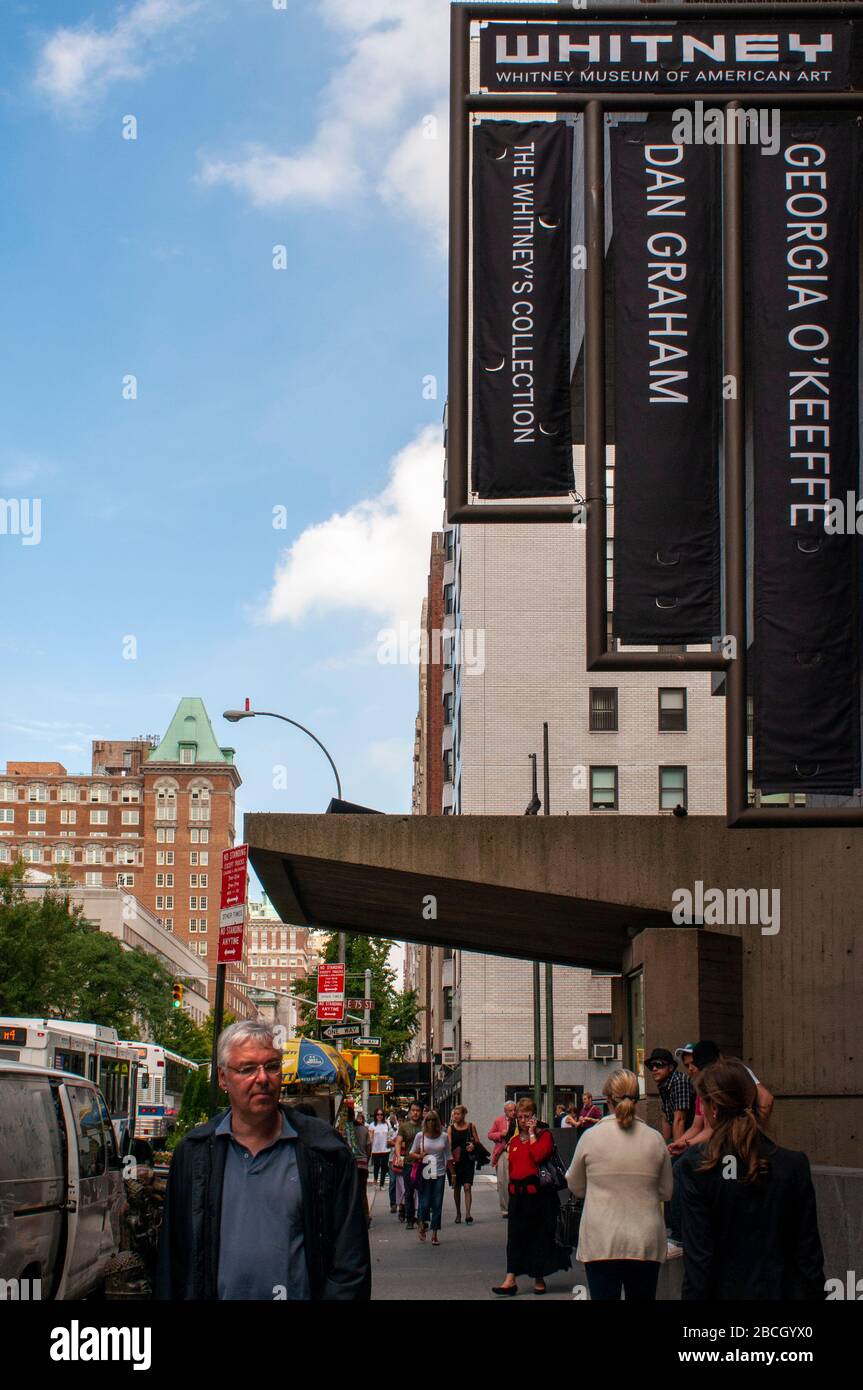 Esterno del museo di whitney immagini e fotografie stock ad alta ...