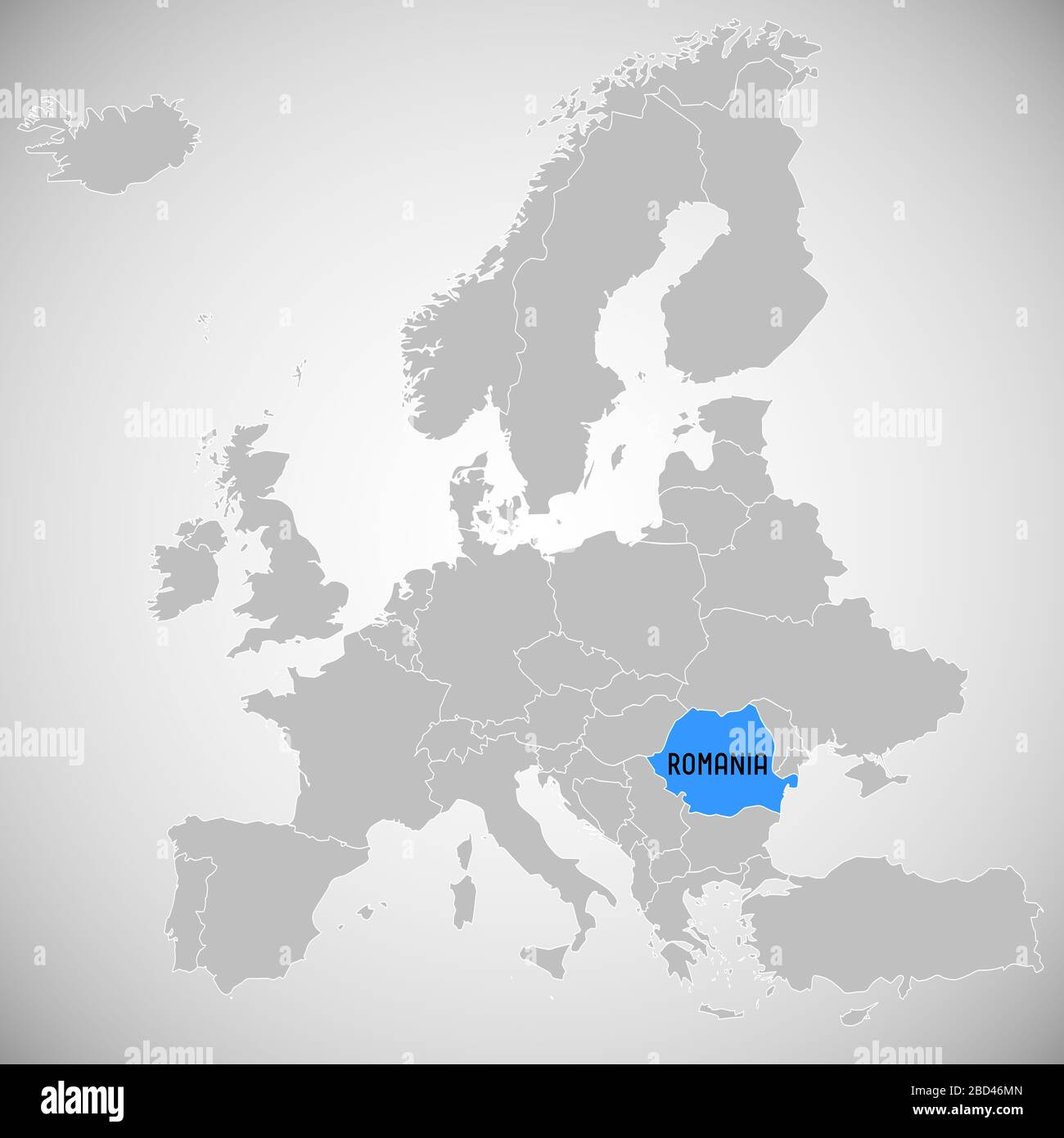Romania cartina geografica immagini e fotografie stock ad alta ...