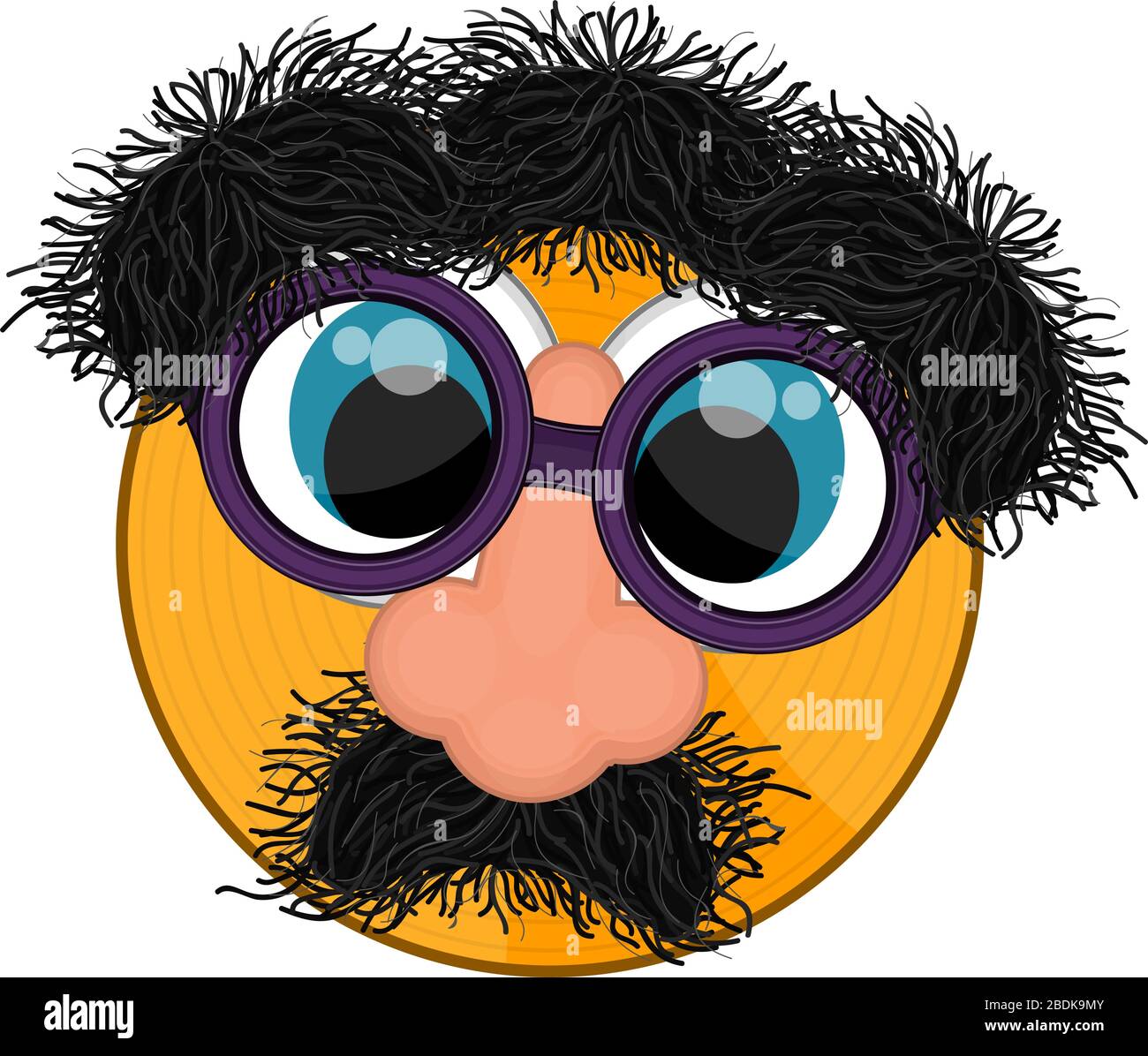 Emoji pazza Immagini Vettoriali Stock - Alamy