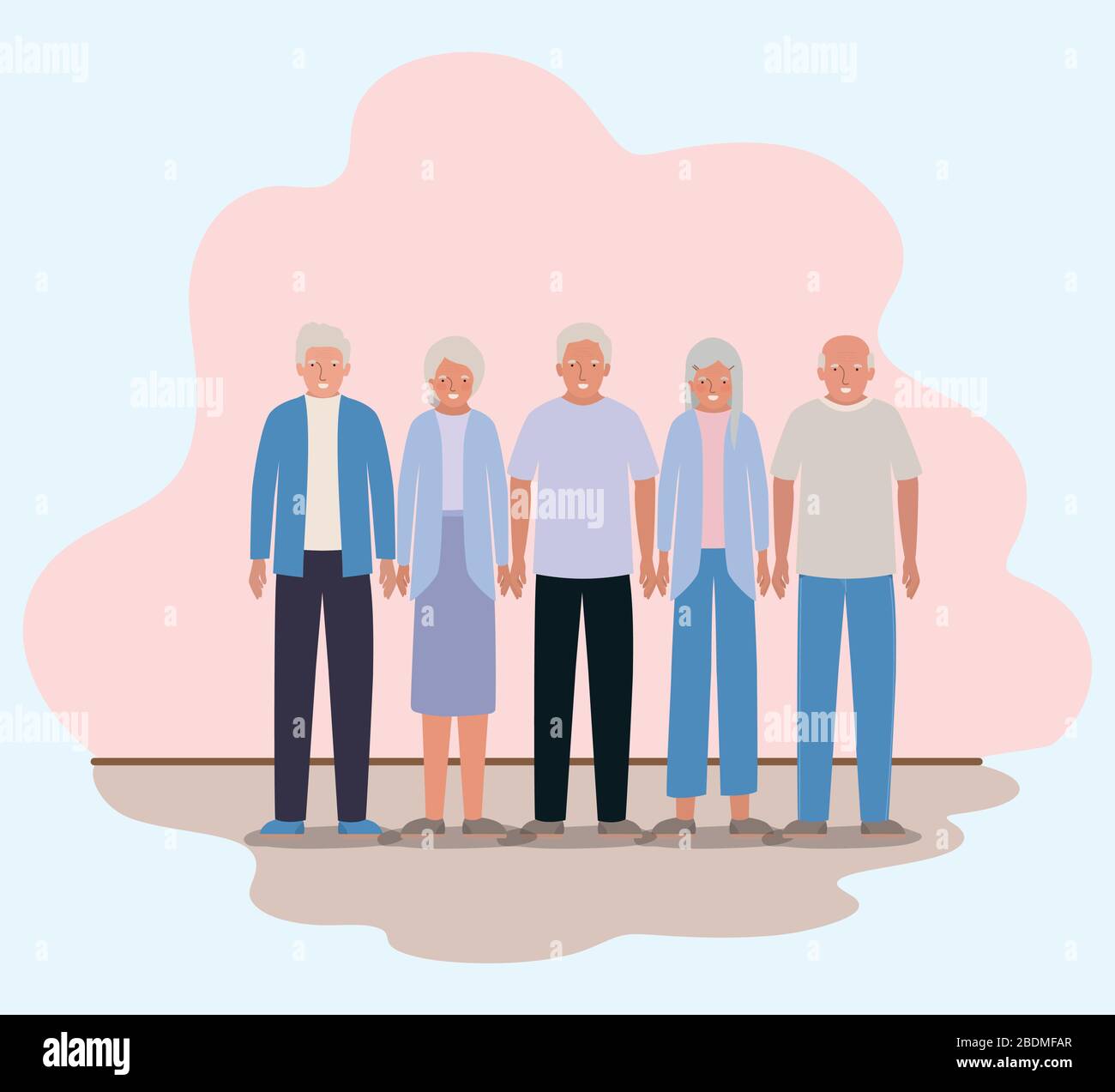 Disegno delle nonne Immagini Vettoriali Stock - Alamy