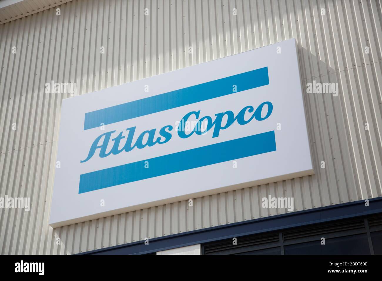 Logo atlas copco immagini e fotografie stock ad alta risoluzione - Alamy