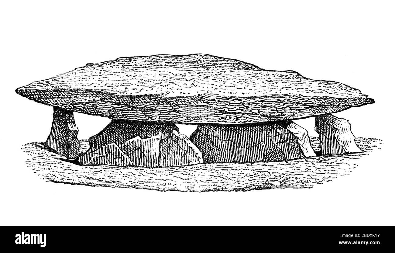 Neolithic dolmen Immagini senza sfondo e Foto Stock ritagliate - Alamy