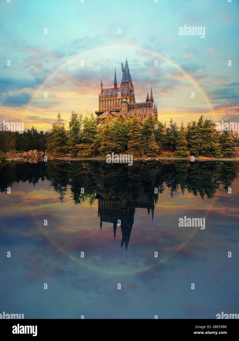 Castello di hogwarts immagini e fotografie stock ad alta risoluzione ...