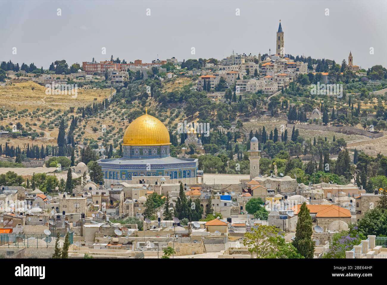 Torre de la ascensión jerusalén immagini e fotografie stock ad alta ...
