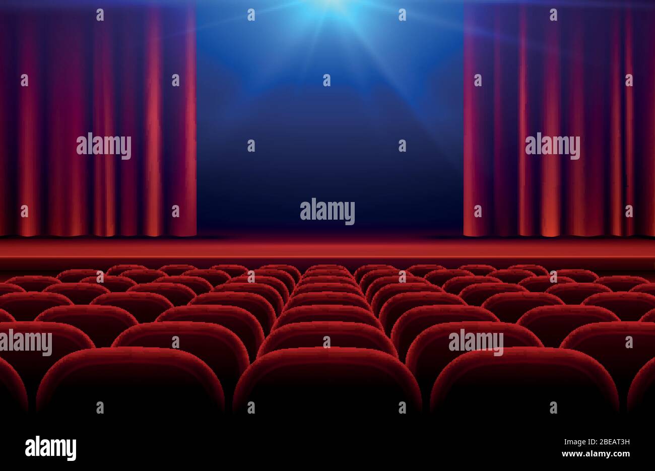 Sfondo Tenda Cinema Sfondo Con Tenda Da Teatro Nero Rosso E Podio