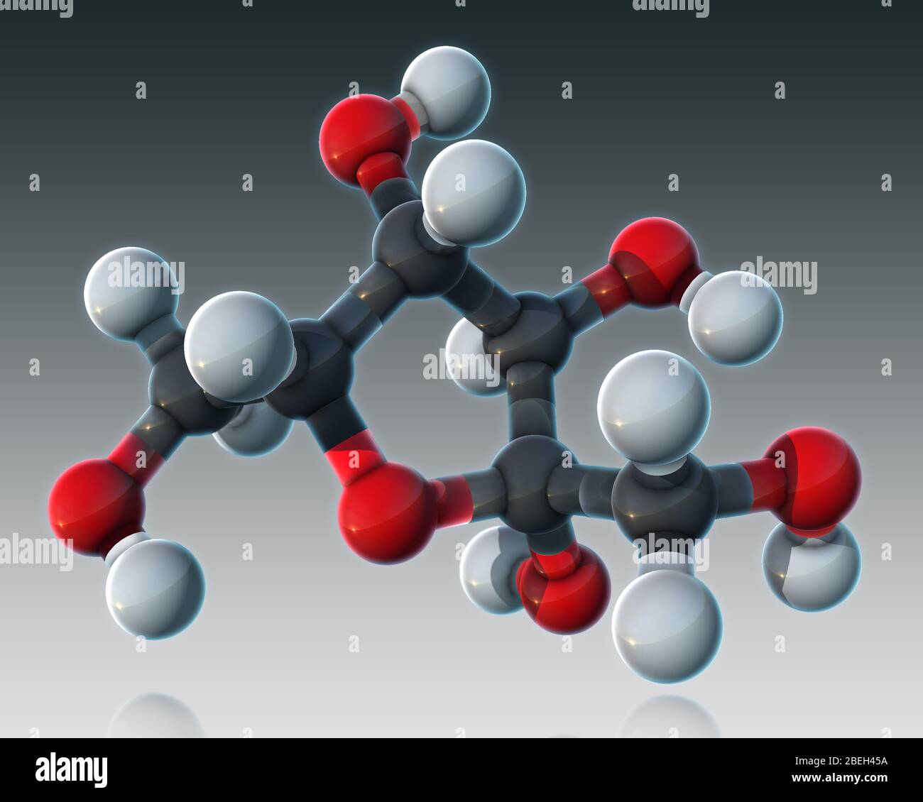 Fruttosio modello molecolare immagini e fotografie stock ad alta ...