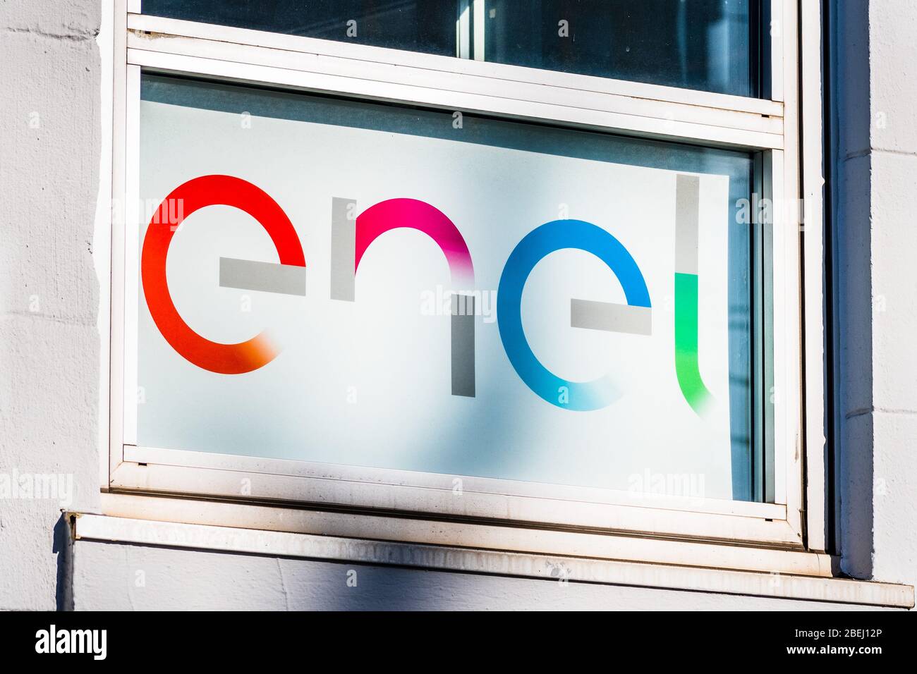 Logo enel spa immagini e fotografie stock ad alta risoluzione - Alamy