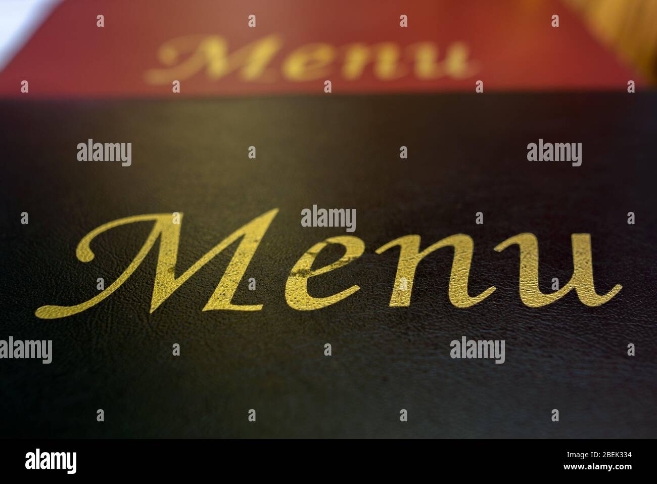 Disegno della copertina del menu immagini e fotografie stock ad alta ...