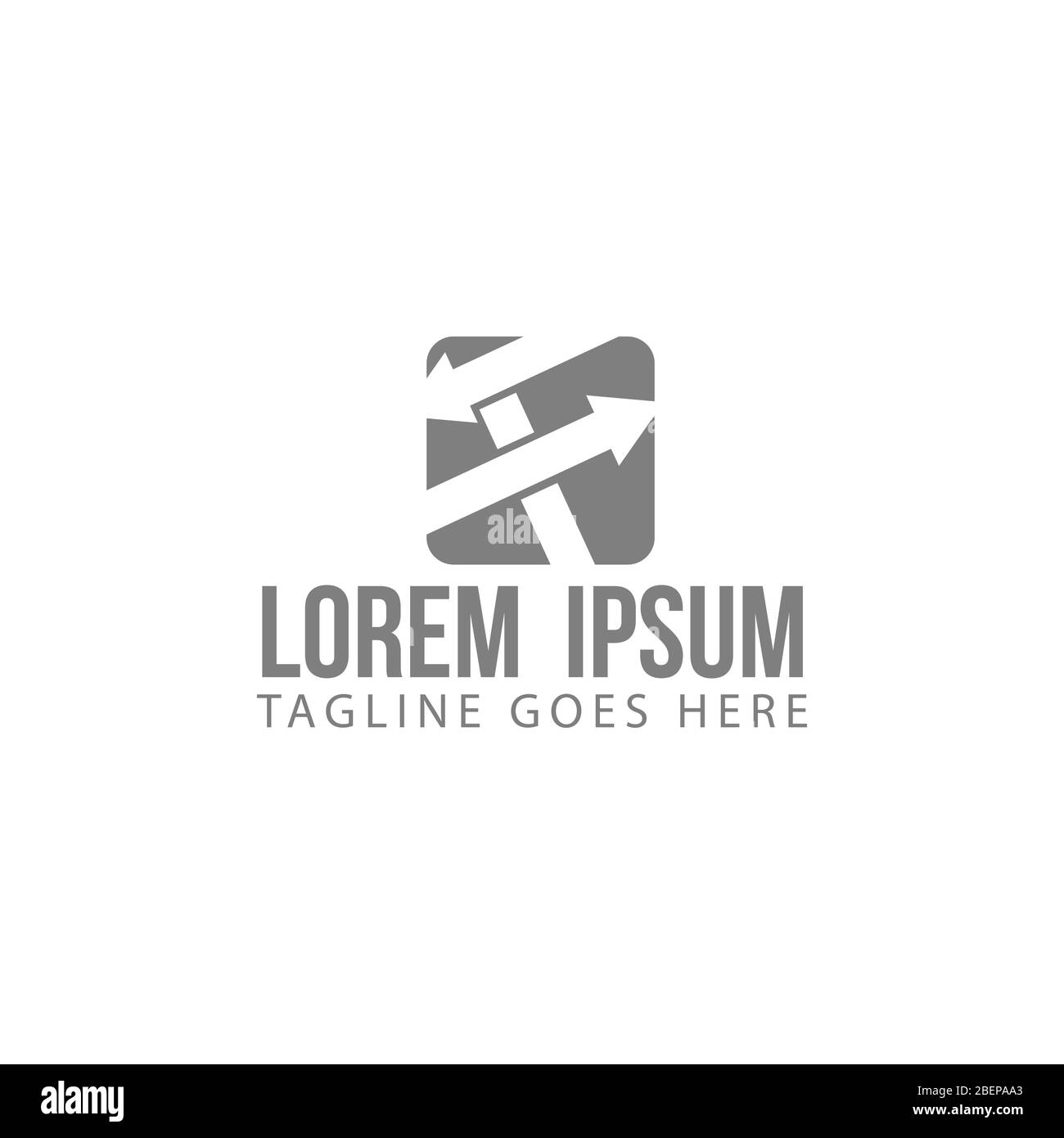 forma di taglio quadrata freccia simbolo del vettore disegno simbolo ...