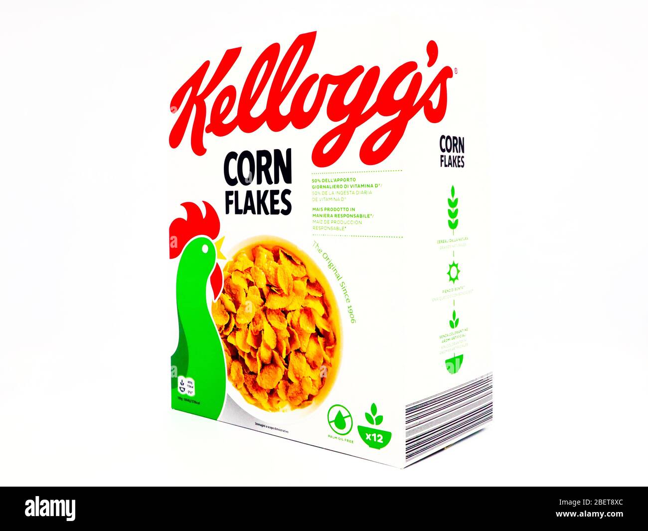 Kelloggs corn flakes box immagini e fotografie stock ad alta ...