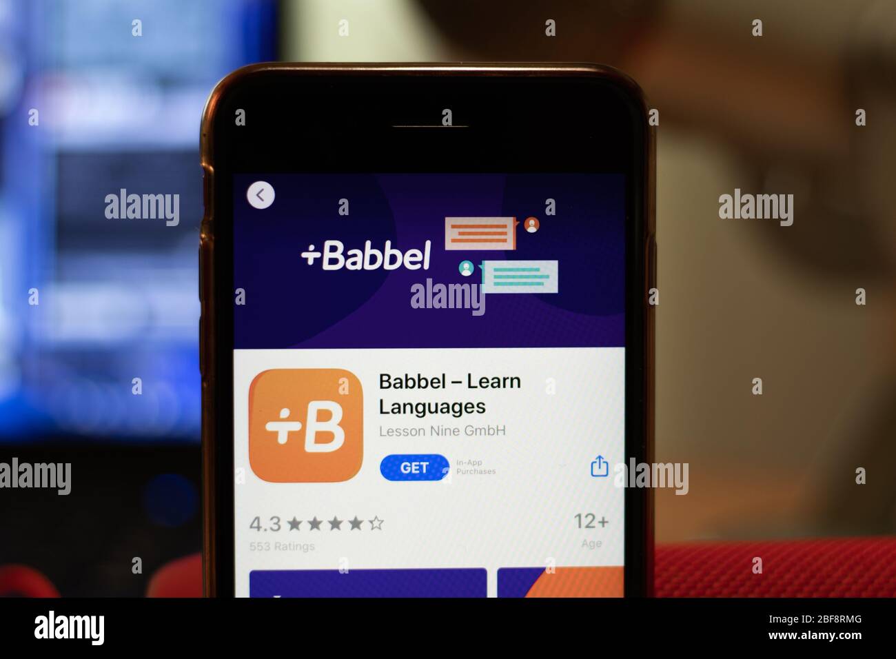 Logo babbel immagini e fotografie stock ad alta risoluzione - Alamy