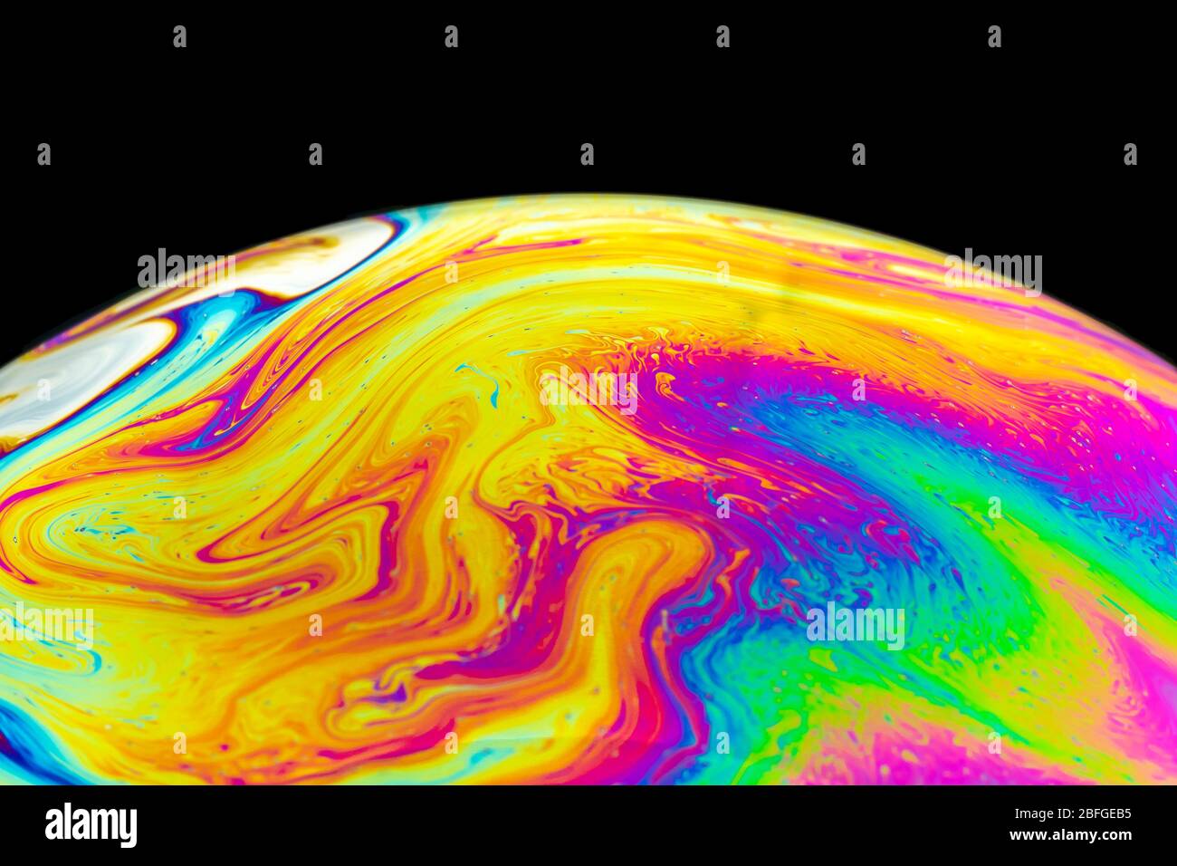 Colore arcobaleno di bolla di sapone immagini e fotografie stock ad ...