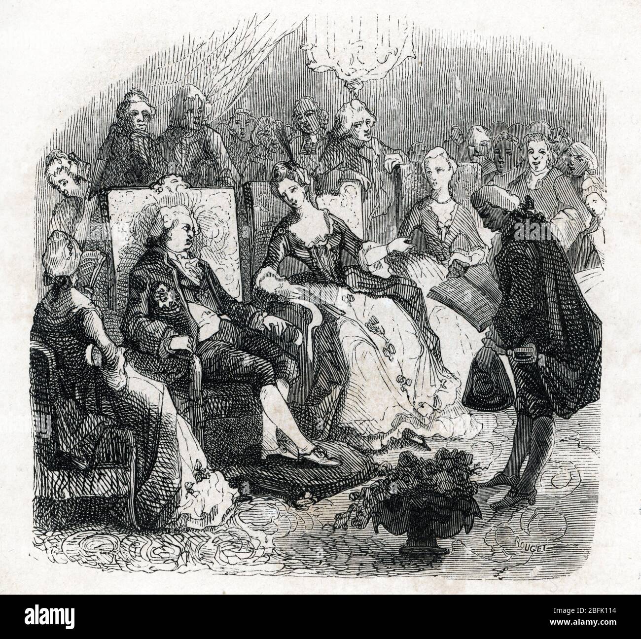 "Le defenseur du jansenisme et des Convulsionnaires Louis Basile Carre ...