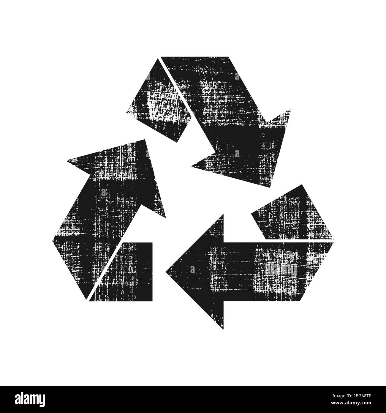 Simbolo riciclo Foto e Immagini Stock in Bianco e Nero - Alamy