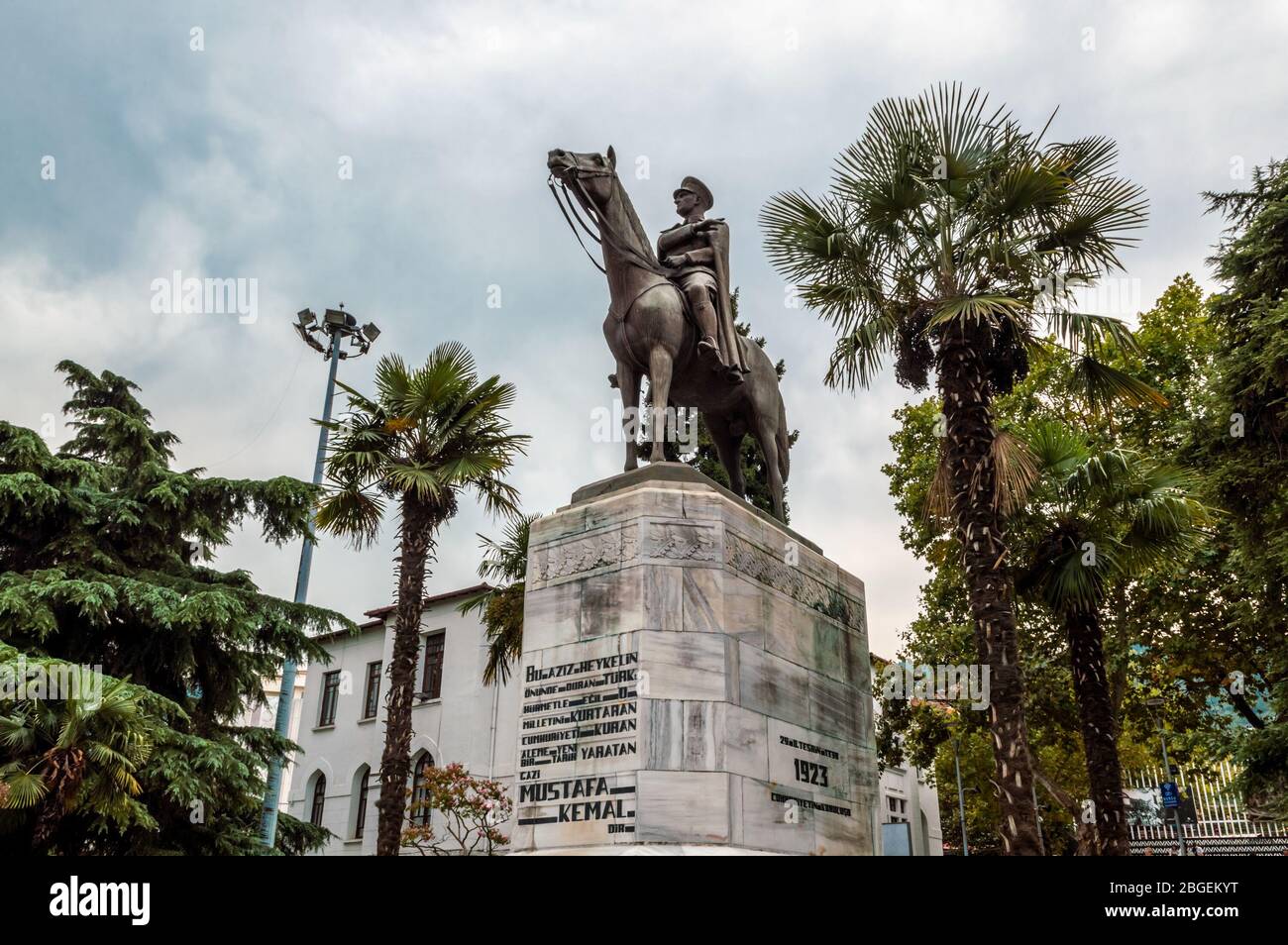 Statua di mustafa kemal ataturk memoriale immagini e fotografie stock ...