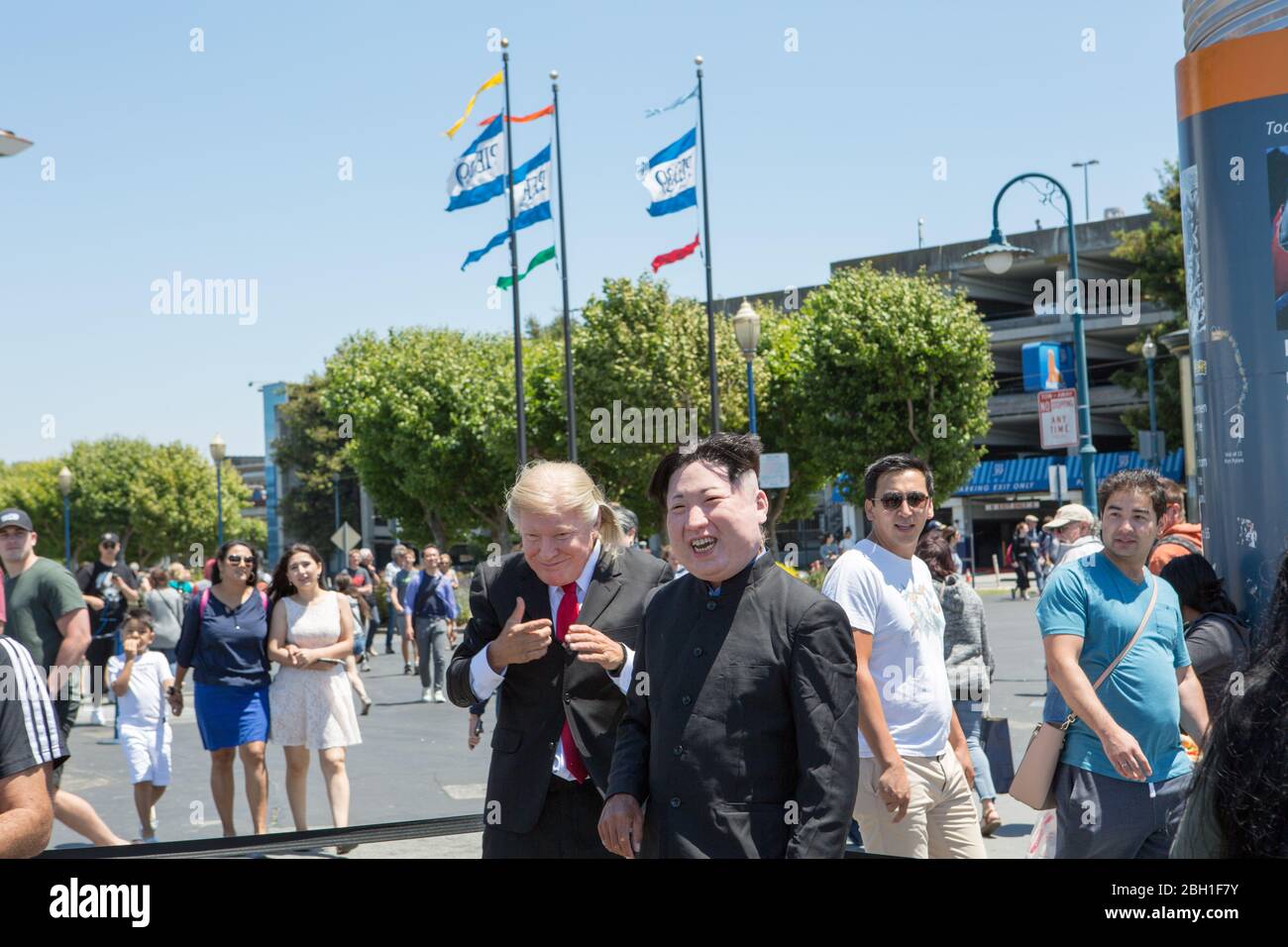 Kim jong un sosia immagini e fotografie stock ad alta risoluzione - Alamy