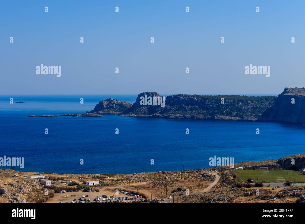 Agios pavlos beach lindos island immagini e fotografie stock ad alta risoluzione - Alamy