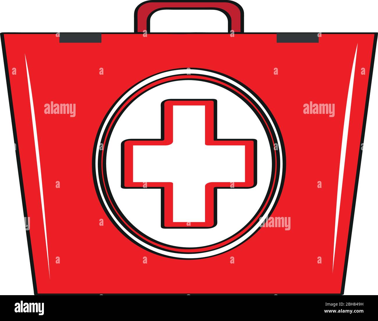 Simbolo della valigetta Immagini Vettoriali Stock - Alamy