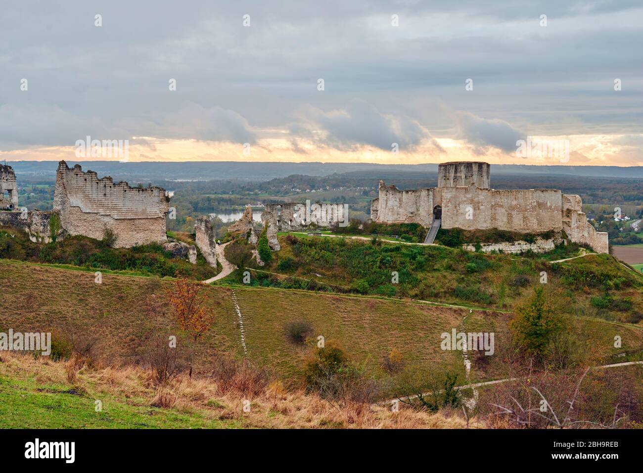 Castello richard the lionheart immagini e fotografie stock ad alta risoluzione - Alamy