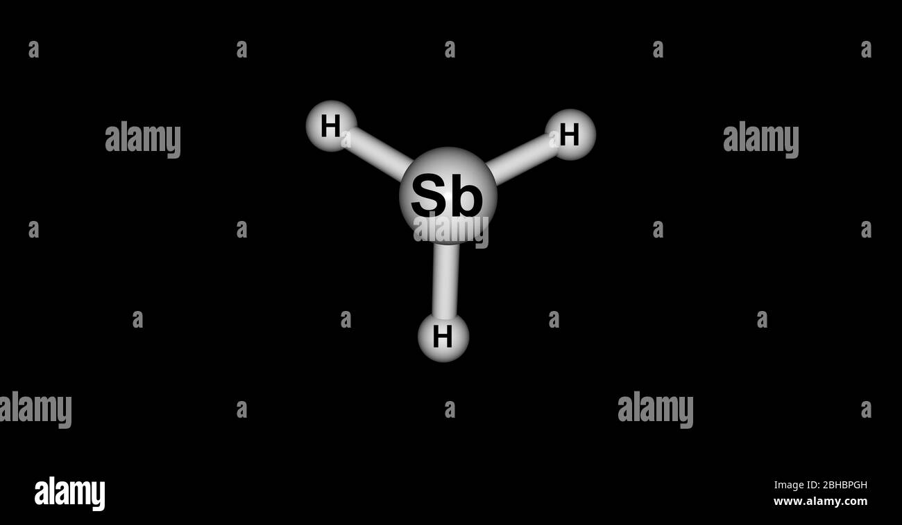 La Stibina è un composto chimico con la formula SbH3. Un idruro di ...