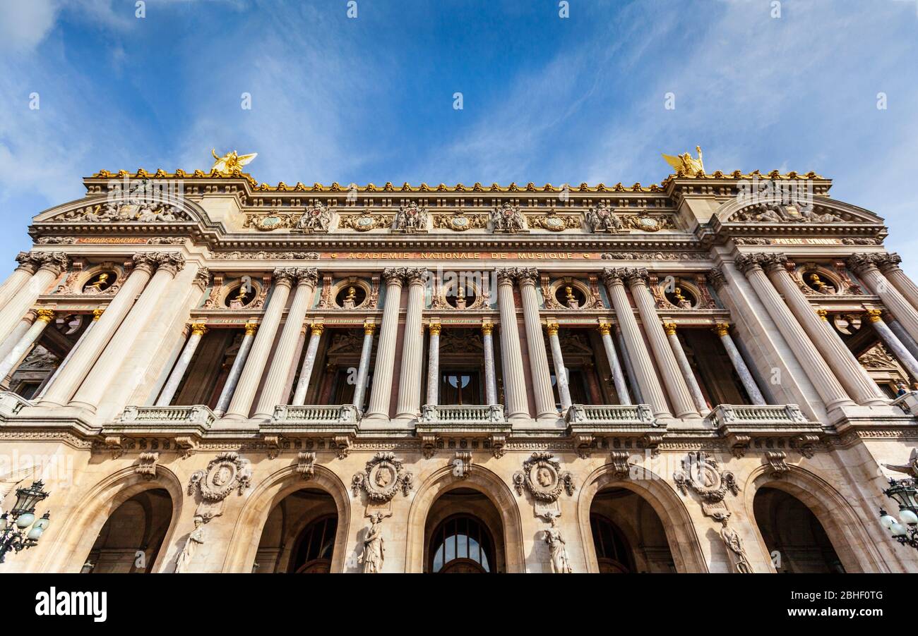 Facciata palais garnier opera house immagini e fotografie stock ad alta ...